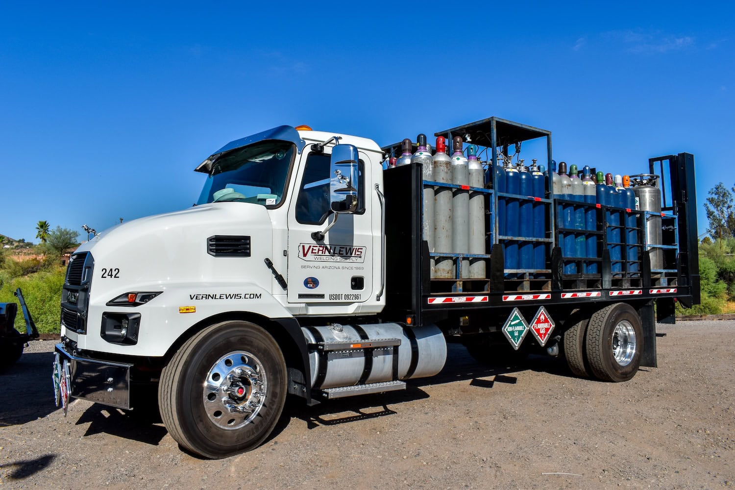 Gas Cylinder Delivery Service | Vern Lewis Welding Supply